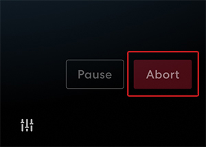 PSLA 270 Abort Print Job