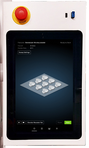 PSLA 270 User Interface