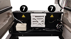 PSLA 270 Label Installation Diagram