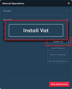 PSLA 270 Install Material Cart