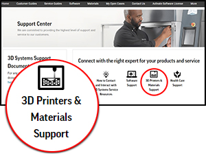 How to Interact With 3D Systems Service Resources