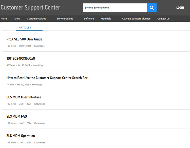 How to Best Use the Customer Support Center Search Bar