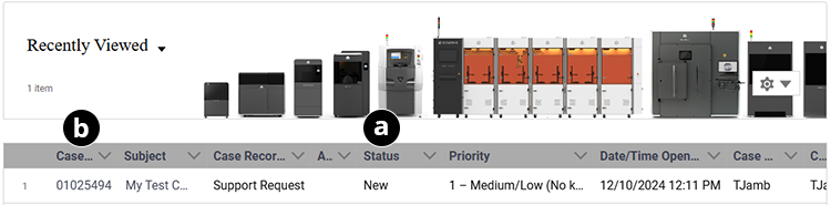 Track Your Open Case