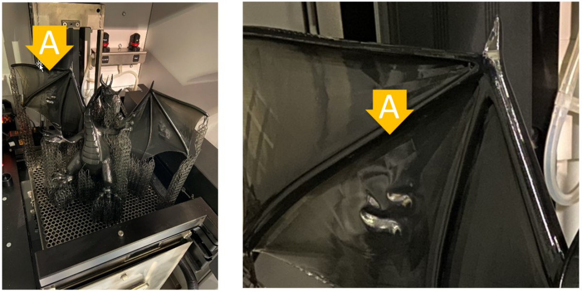 SLA Best Practices Accura AMX Rigid Black Swelling