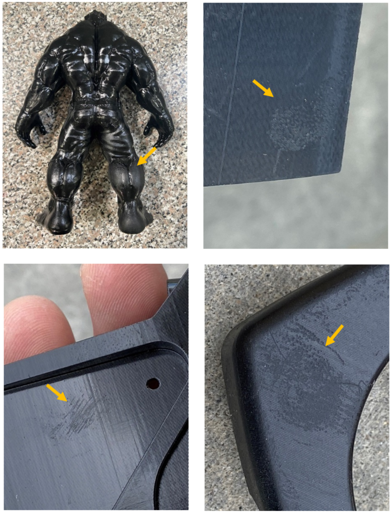 SLA Best Practices Accura AMX Rigid Black Part Handling