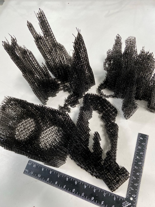 SLA Best Practices Accura AMX Rigid Black Supports