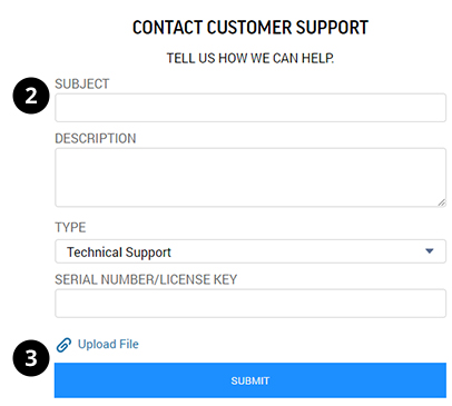 Open a Support Case