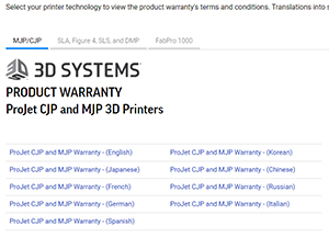 Accessing Your Printer's Warranty