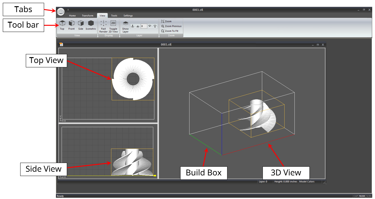 ProJet CJP x60 3DPrint The 3D View