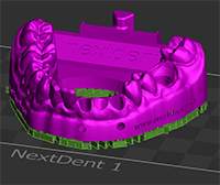 NextDent Print Material Quick Reference