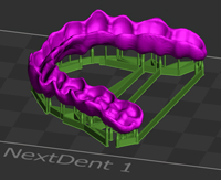 NextDent Print Material Quick Reference
