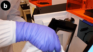 NextDent 5100 Clean-Replace the Catch Tray