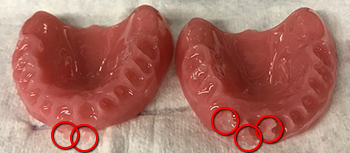 NextDent 5100 Dry the Build Parts