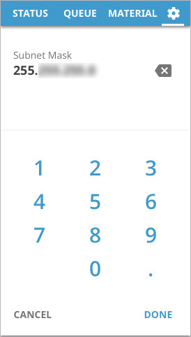 Figure 4 Standalone Network Settings
