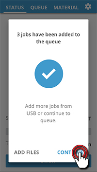 NextDent 5100 Submit Build File via USB
