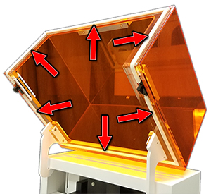 NextDent 5100 Inspect and Clean Printer Lid