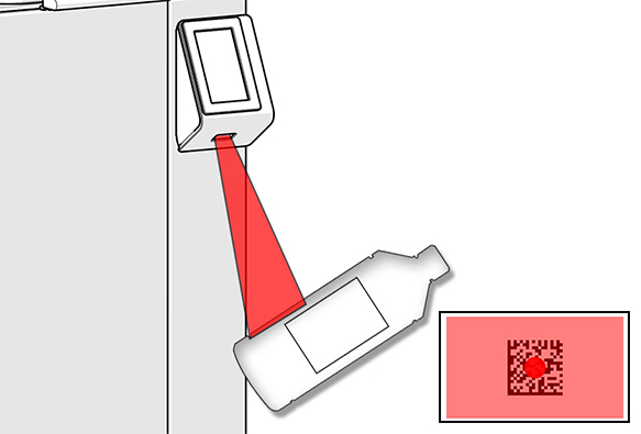 Add-Change Material and Scan Bottle