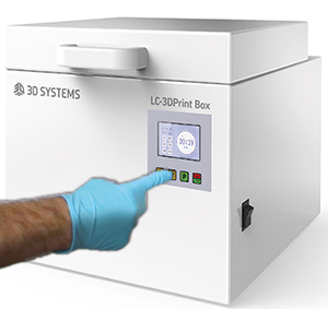 NextDent 5100 UV Cure the Parts