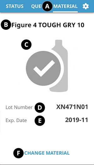 Figure 4 Standalone Material Tab