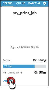Figure 4 Standalone Start Printing