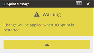 Figure 4 Modular Add New Material in 3D Sprint