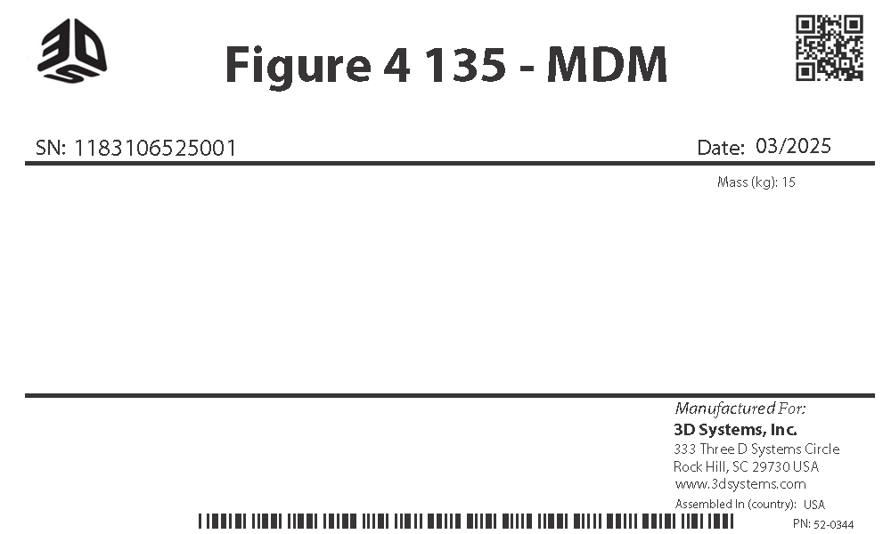 Label Installation Diagram