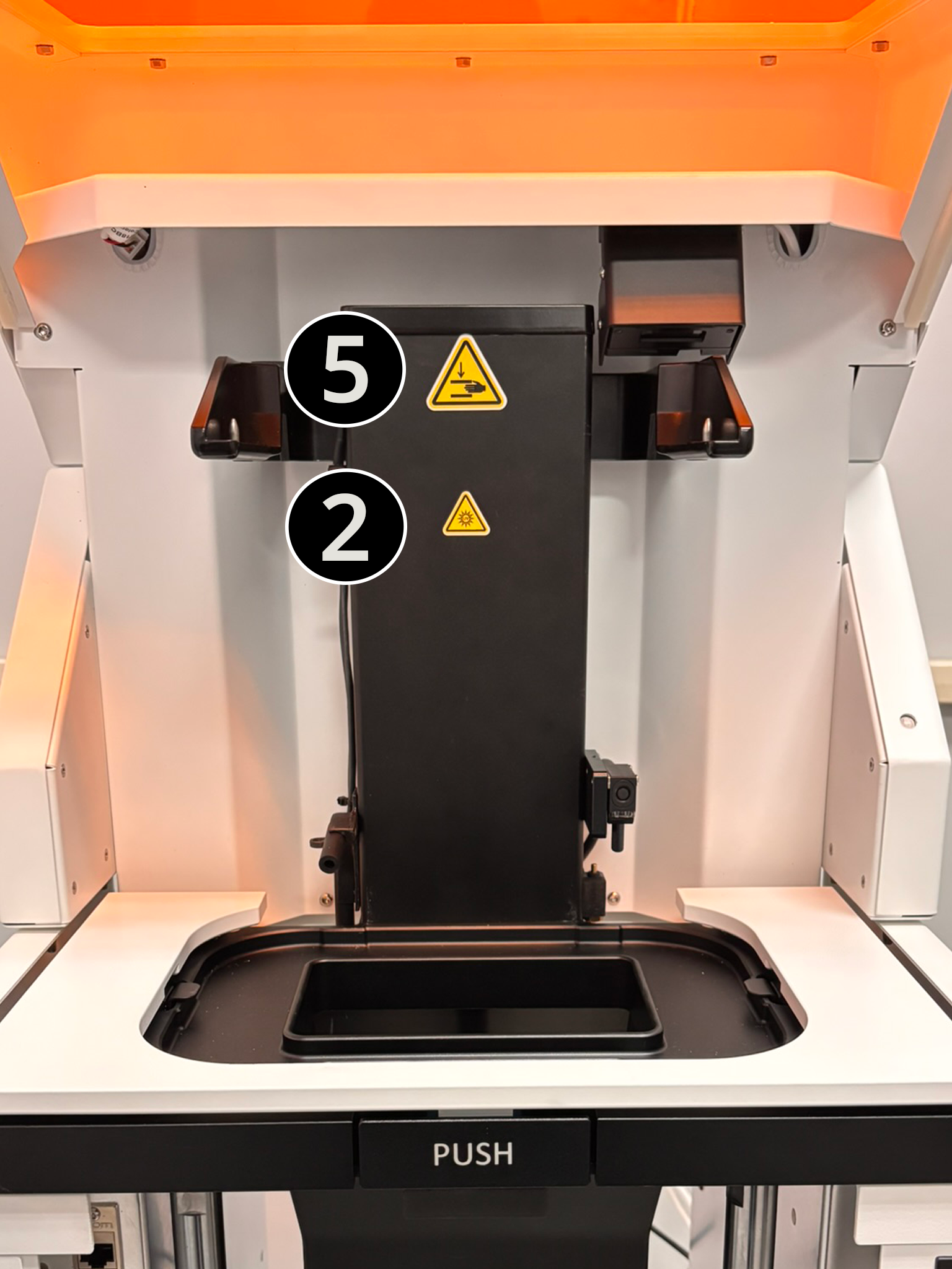 Label Installation Diagram