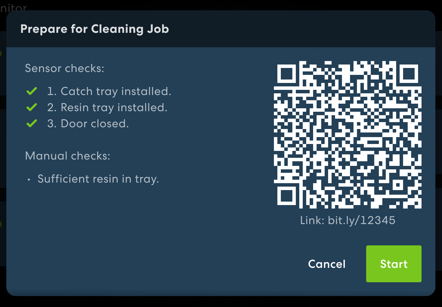 Figure 4 135 Cleaning Job