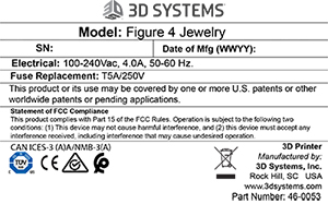 Figure 4® Jewelry Safety Notice