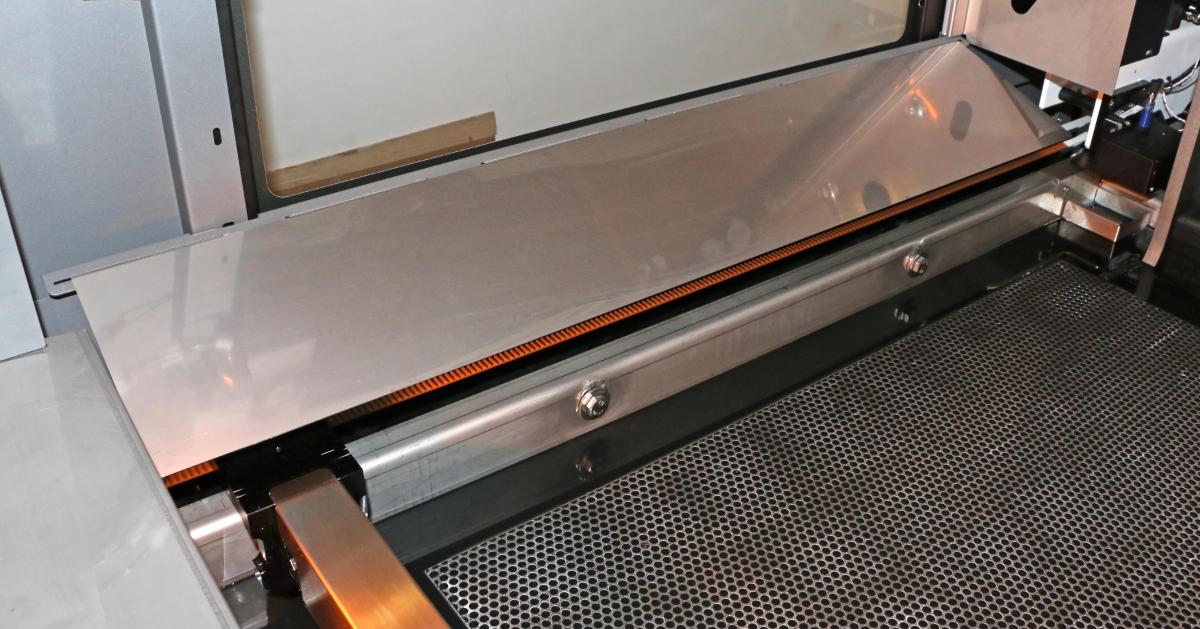 SLA 750 Calibrating the recoating blade