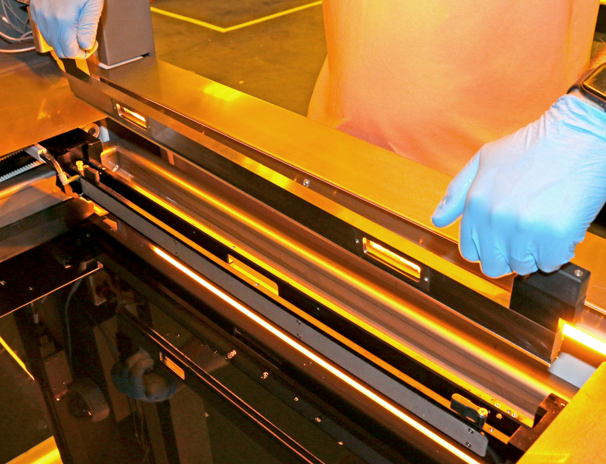 SLA 750 Recoater Installation and Removal