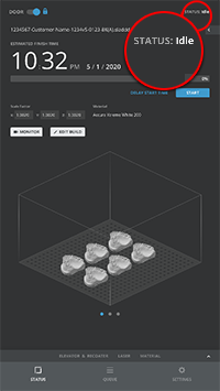 SLA 750 Automatic Mixing
