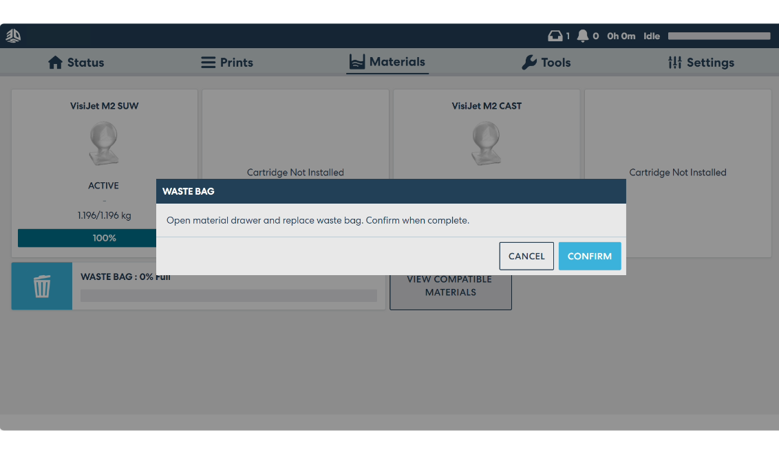 MJP 300W/300W Plus Changing Waste Bag