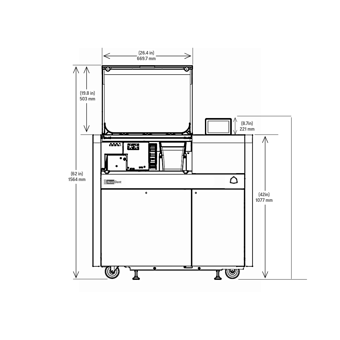 NextDent 300 Facility Guidelines
