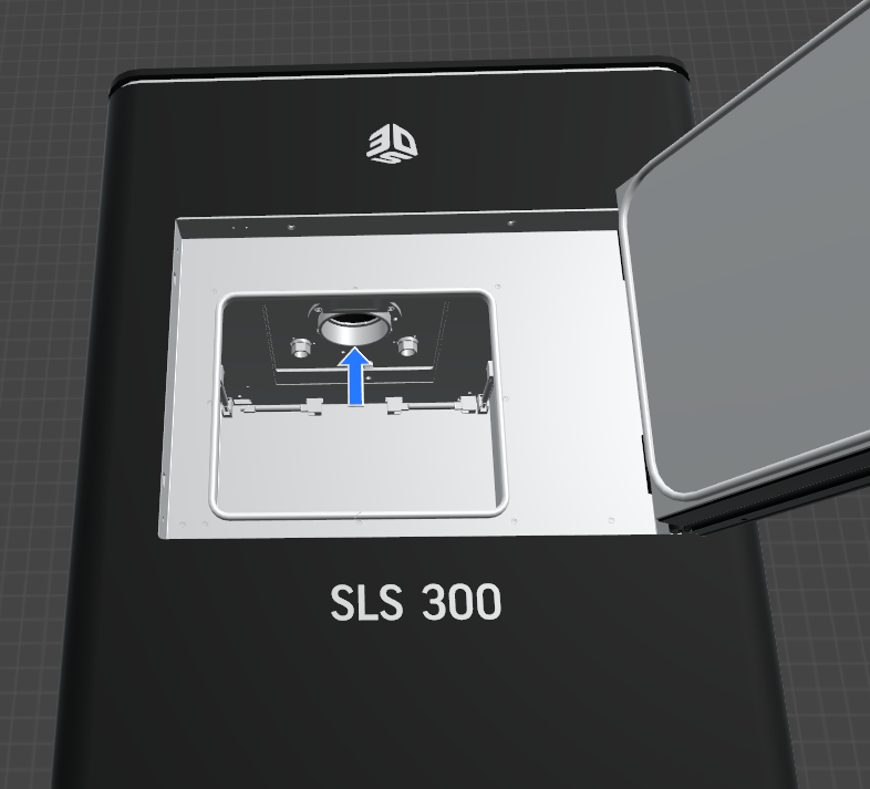 SLS 300 Cleaning the Laser Lens