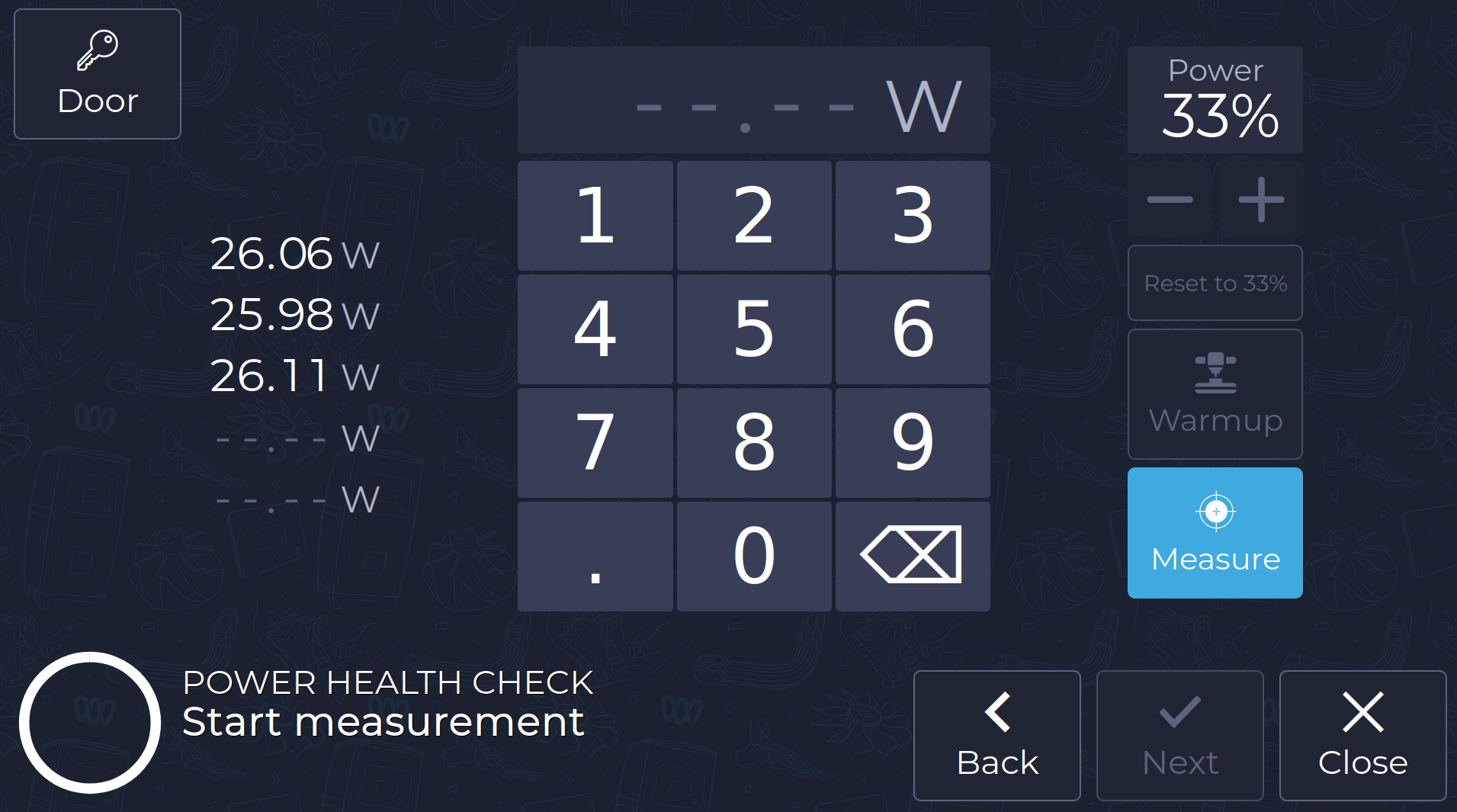 SLS 300 Power Health Check