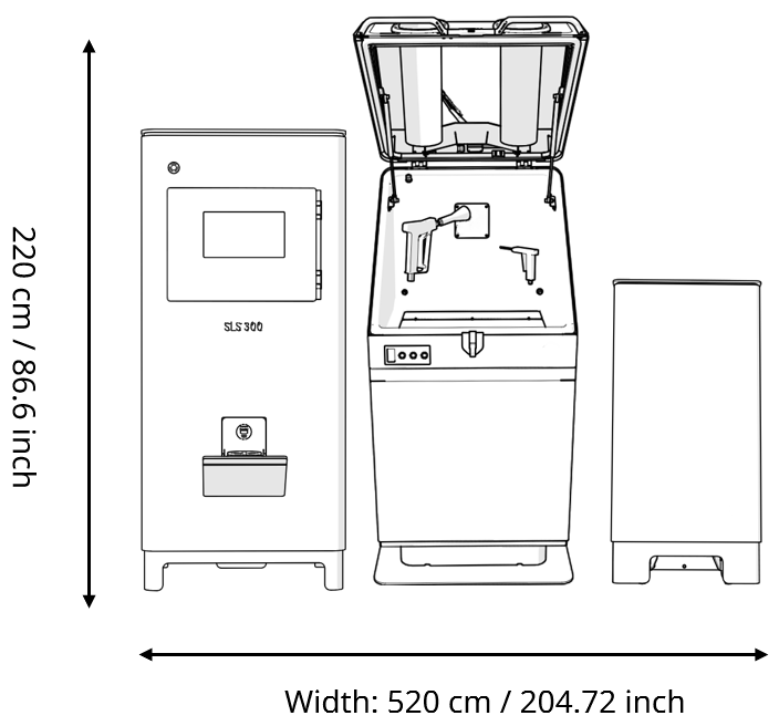 SLS 300 Arranging the Workspace
