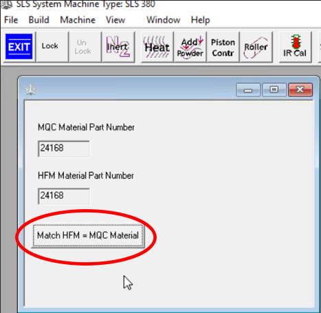 SLS MDMClean ProX/SLS for Material Changeover