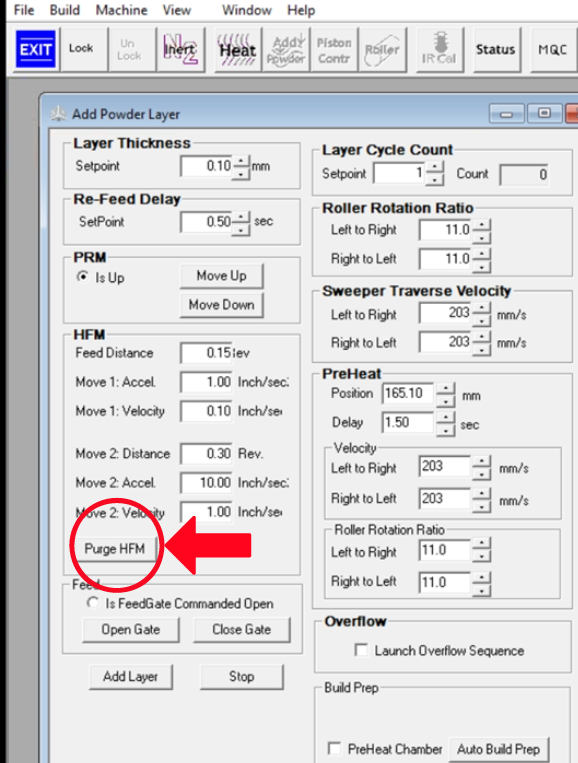 SLS MDMClean ProX/SLS for Material Changeover