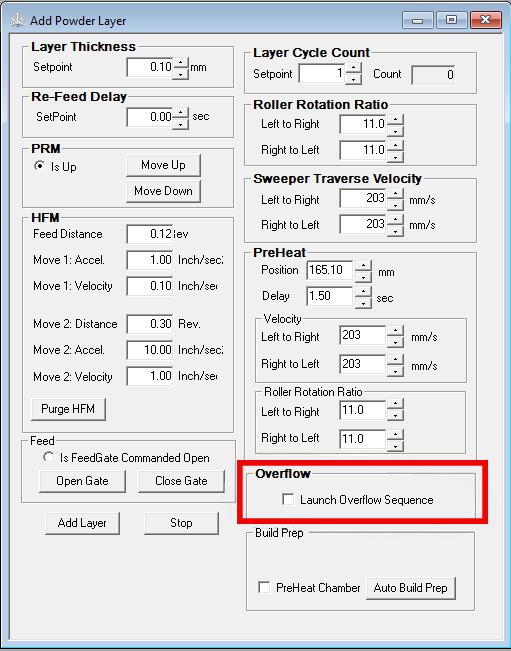 Manual Overflow in APL Window