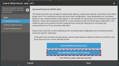 NextDent 5100 Accuracy Wizard