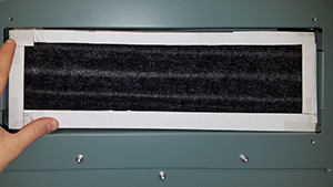 Figure 4 UV Curing Unit 350 Changing Out the Carbon Filter