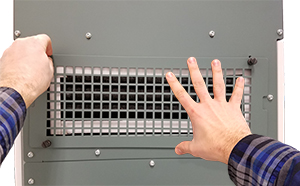 Figure 4 UV Curing Unit 350 Changing Out the Carbon Filter