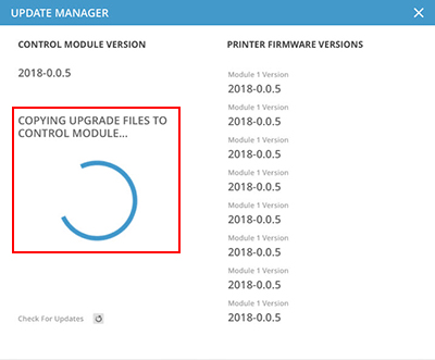 Figure 4 Modular Controller Firmware Update