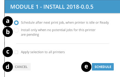 Figure 4 Modular Printer Firmware Update