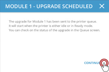Figure 4 Modular Printer Firmware Update