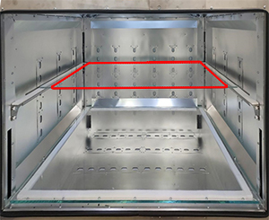 Part Placement in the Curing Chamber