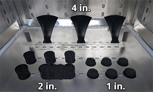 Part Placement in the Curing Chamber