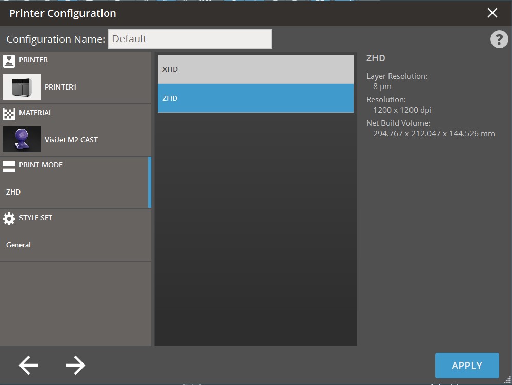 ProJet MJP 2500 Steps for Printing