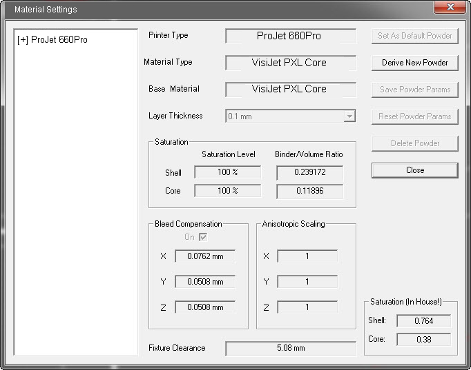 ProJet CJP x60 3DPrint Create Custom Powder Types